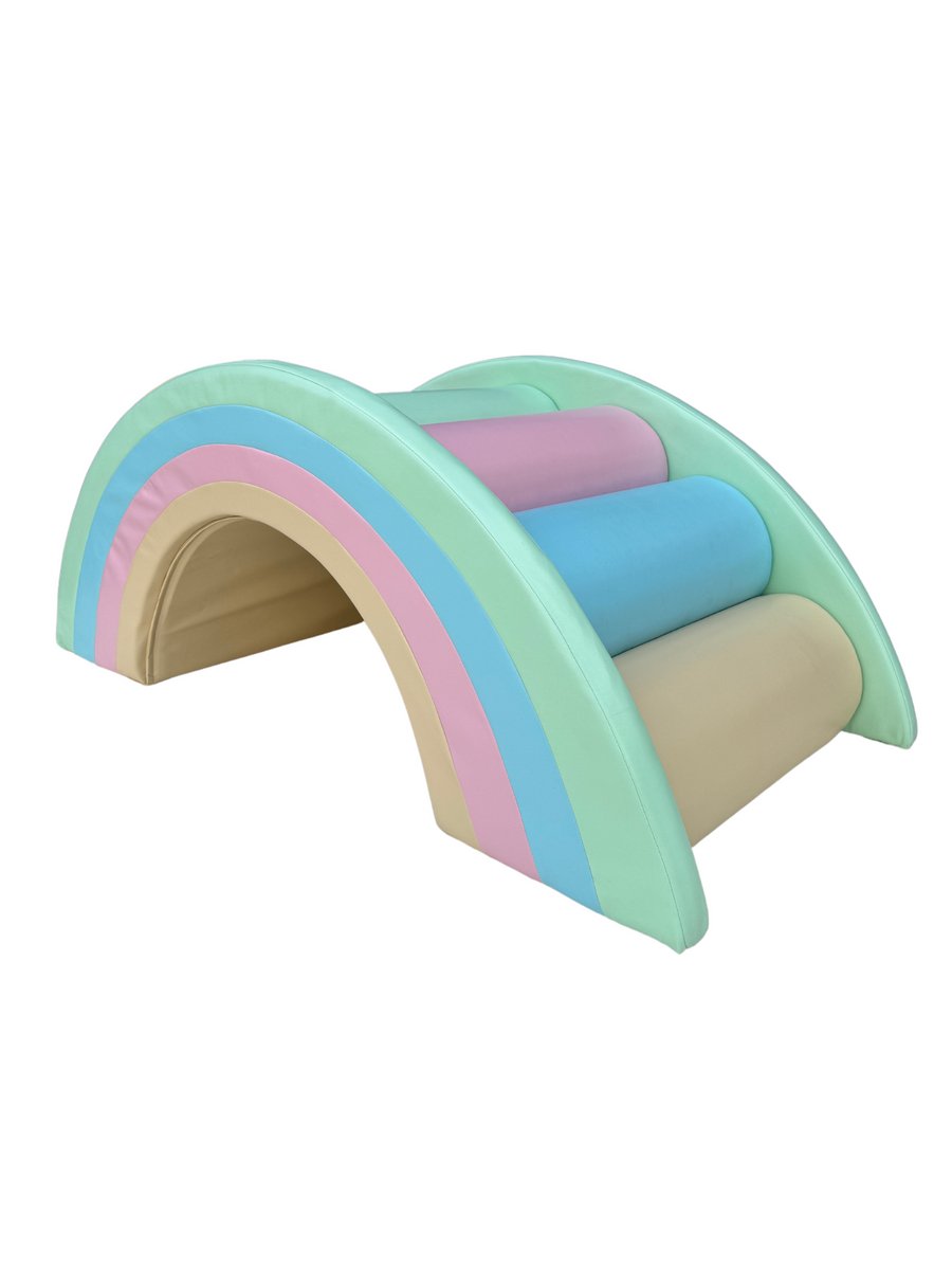 Pastel Rainbow Climber – Bounce O Rama