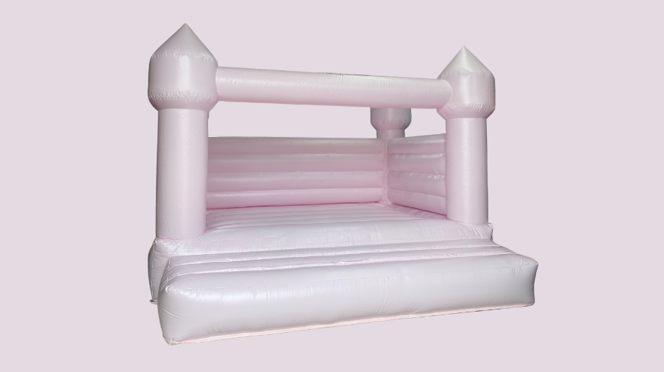 Pastel Pink Jumping Castle – Bounce O Rama